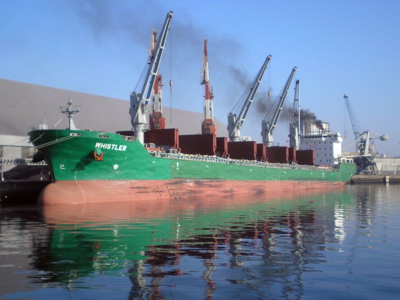 WHISTLER - Graneles sólidos y combinados. - Barbour Shipping Inc ...