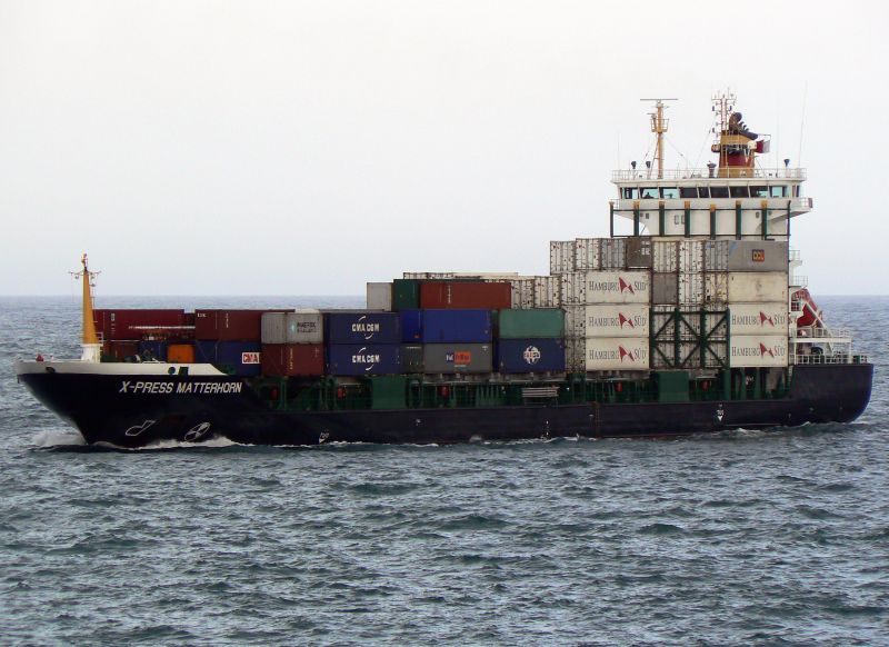 X-PRESS MATTERHORN (2007) - Portacontenedores - VEGA Reederei Friedrich ...