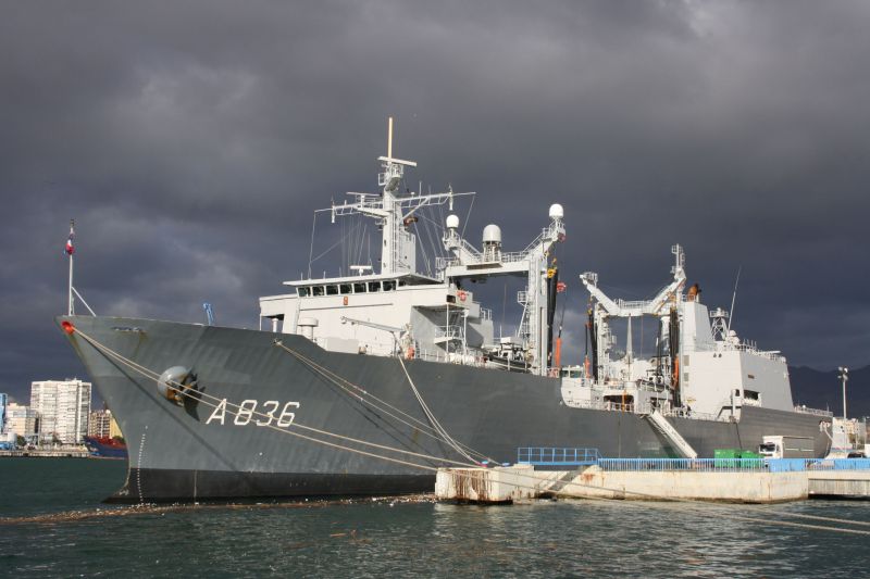 HNLMS AMSTERDAM - Militares y Vigilancia - Gobierno holandés - Cisterna ...