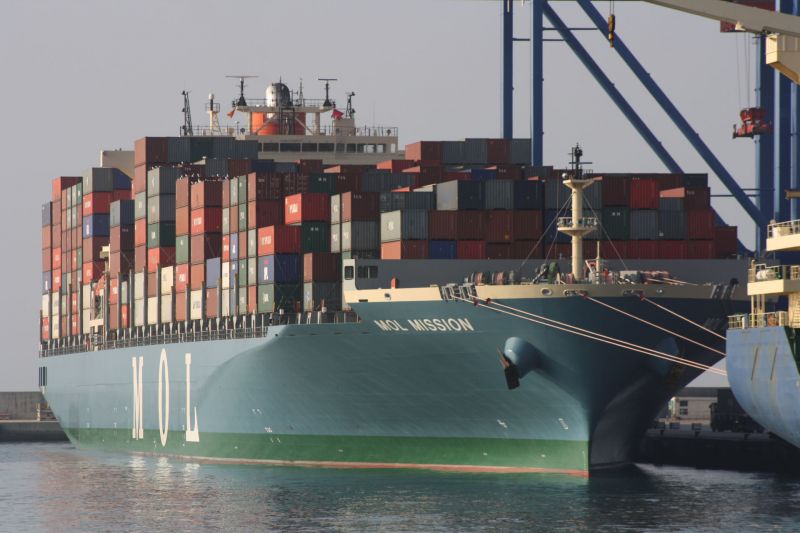 MOL MISSION - Portacontenedores - Sarah Navigation S. A. - Post Panamax ...